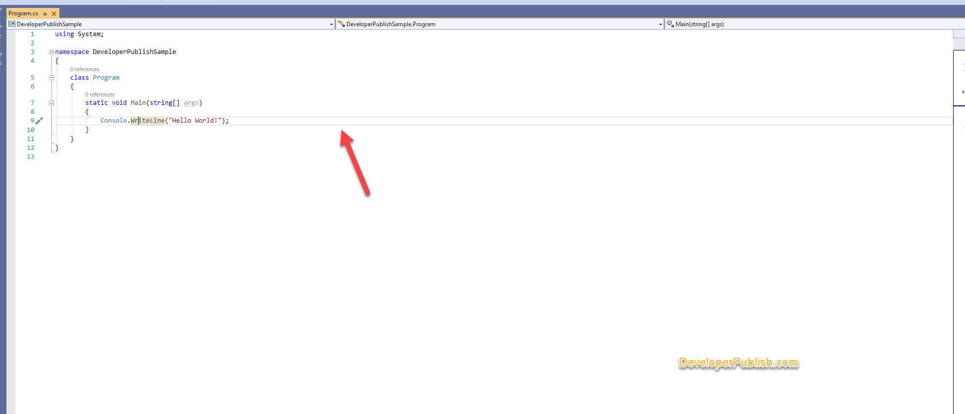How to disable highlighting of current line in Visual Studio