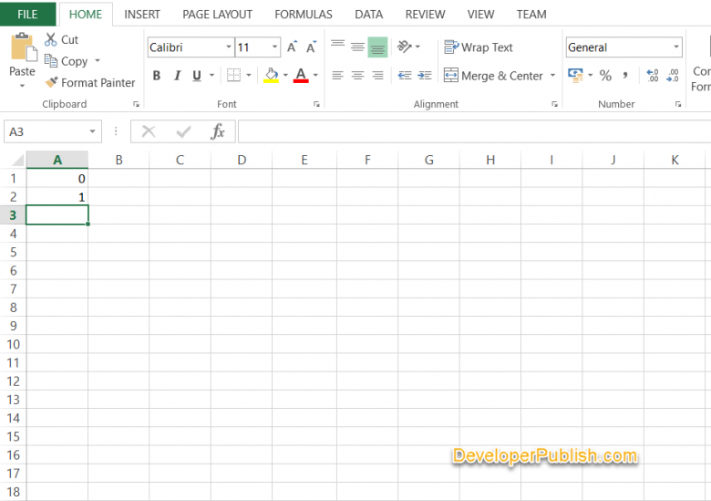 How to Create Fibonacci Sequence in Excel ? - Developer Publish