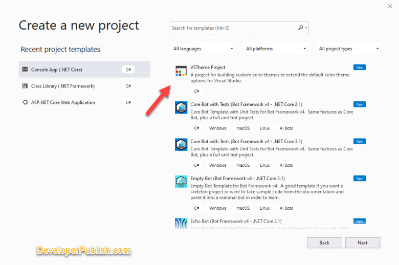 How to Change Visual Studio Theme ? - Developer Publish