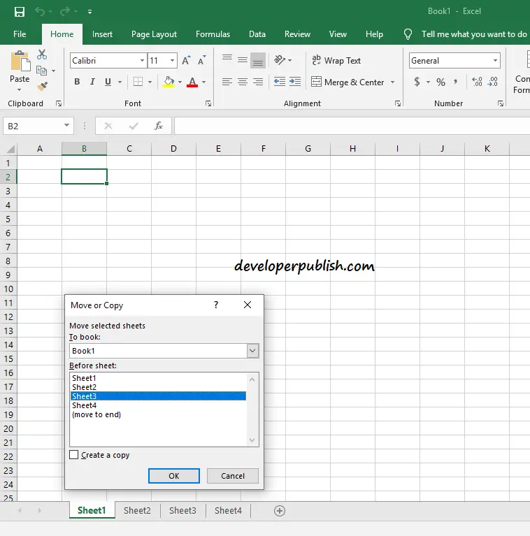 How To Move Or Copy WorkSheets In Microsoft Excel 