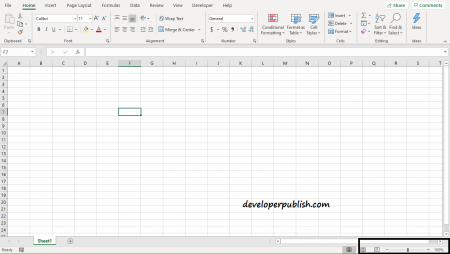 How to Zoom in and Zoom out in Excel? | Excel Tutorials