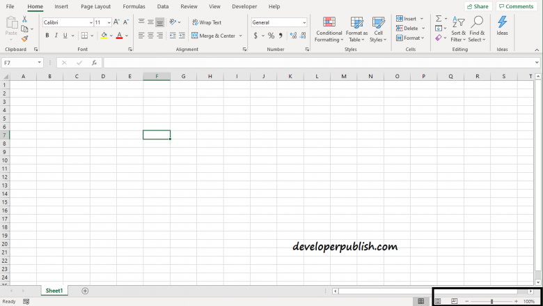 How to Zoom in and Zoom out in Excel? | Excel Tutorials