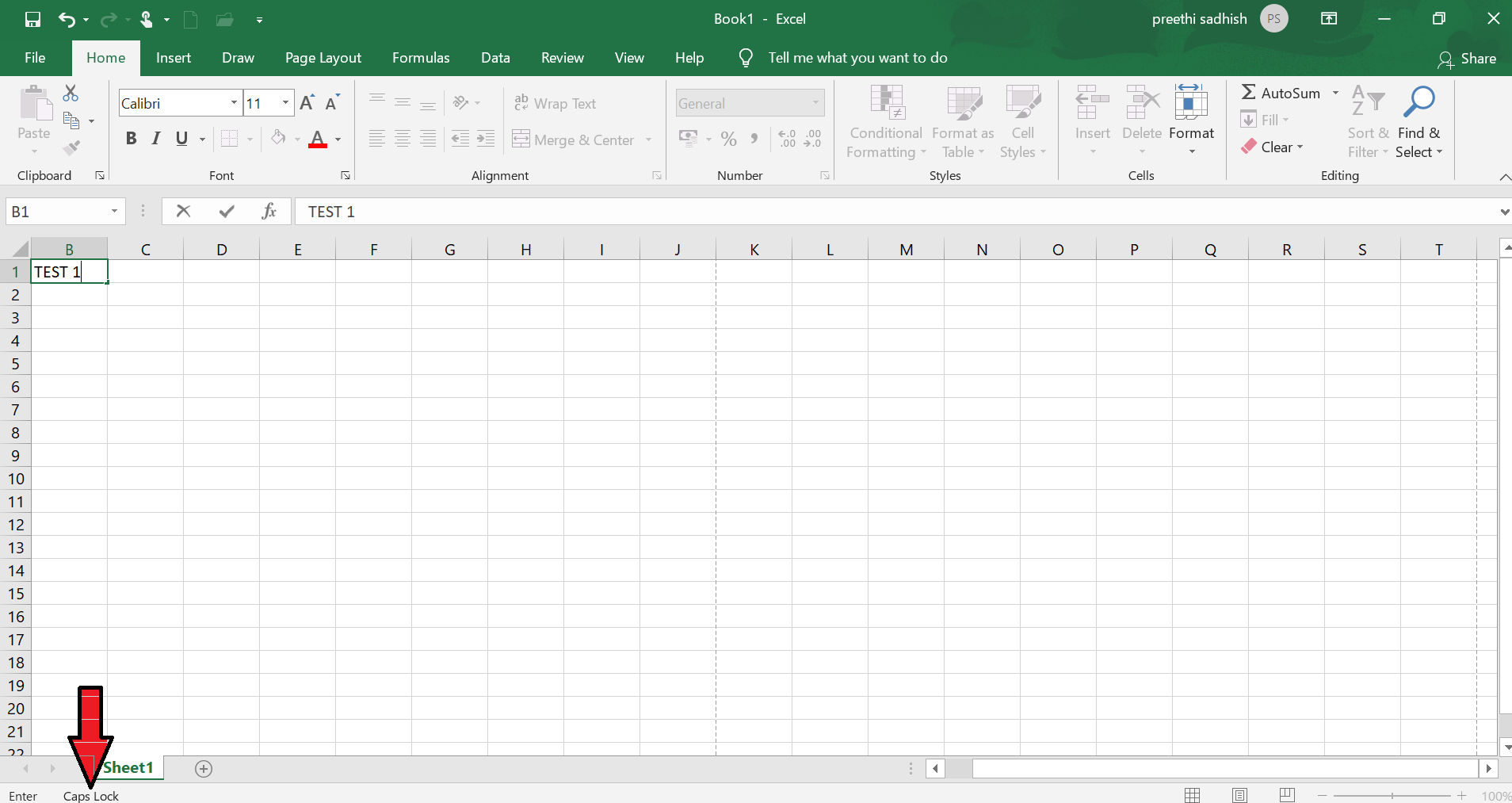 Status Bar in Microsoft Excel - Developer Publish