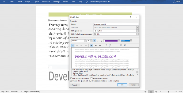 How to Apply Styles in Microsoft Word? | MS Word Tutorials