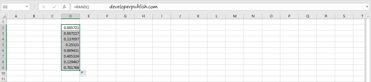 How To Generate Unique Random Numbers In Excel 