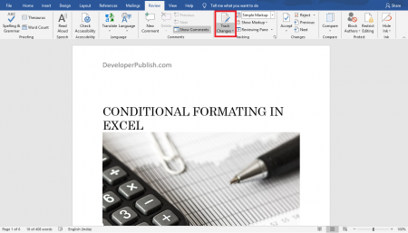 How to Track Changes in Microsoft Word? | Word Tutorials