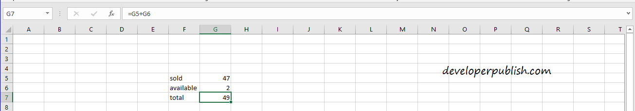 Formulas and Functions in Microsoft Excel - Developer Publish