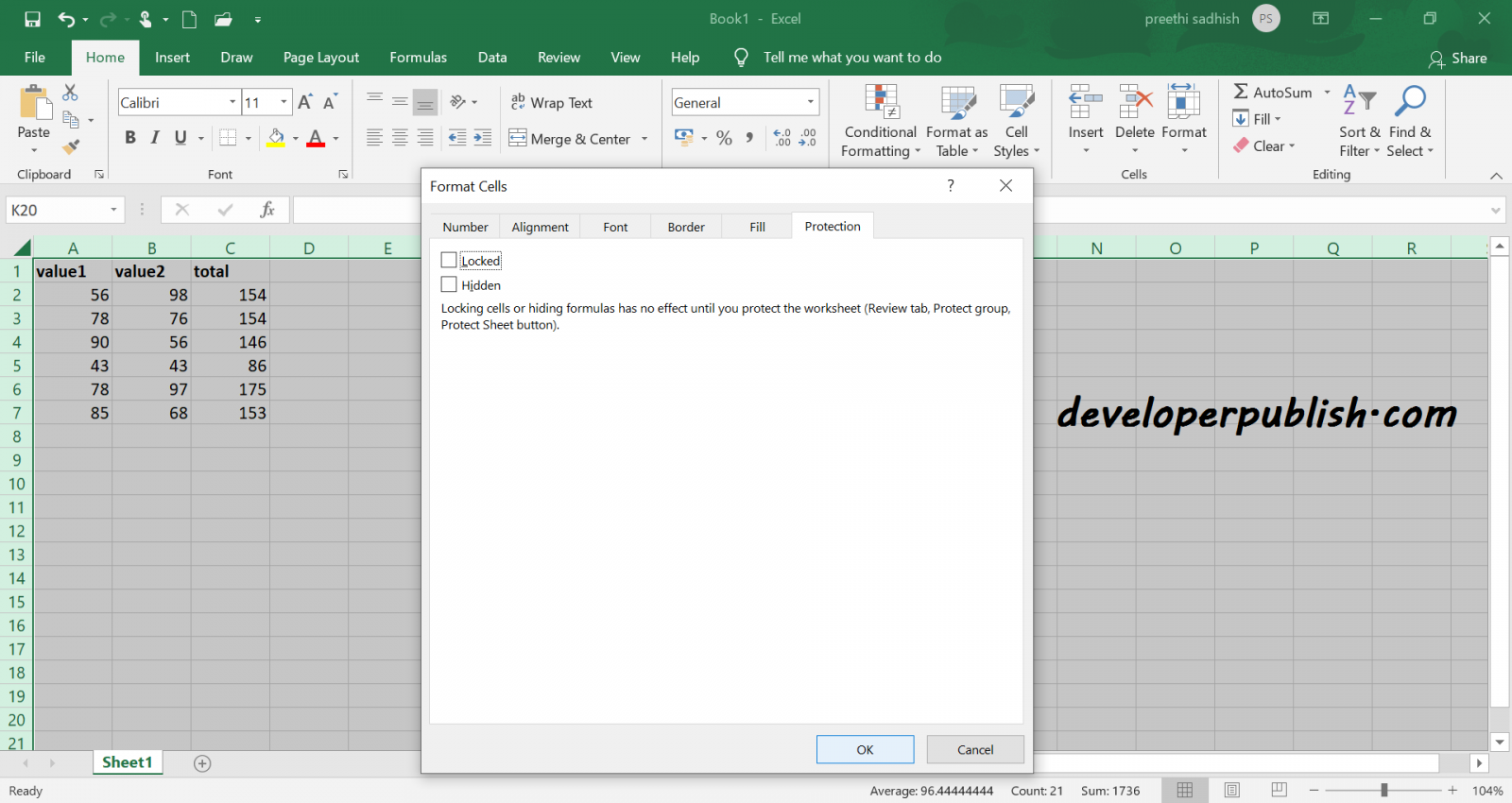 How to Lock Cells in Microsoft Excel ? | Excel Tutorials