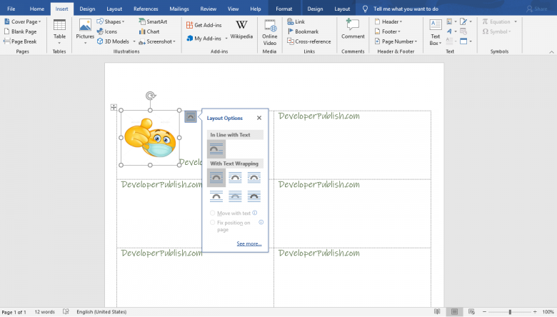 How to Add graphics to labels in Word? | Word Tutorials