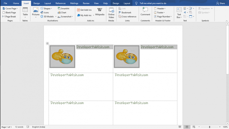 How to Add graphics to labels in Word? | Word Tutorials
