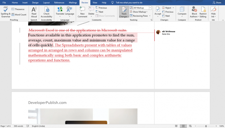 How to Track Changes in Microsoft Word? | Word Tutorials