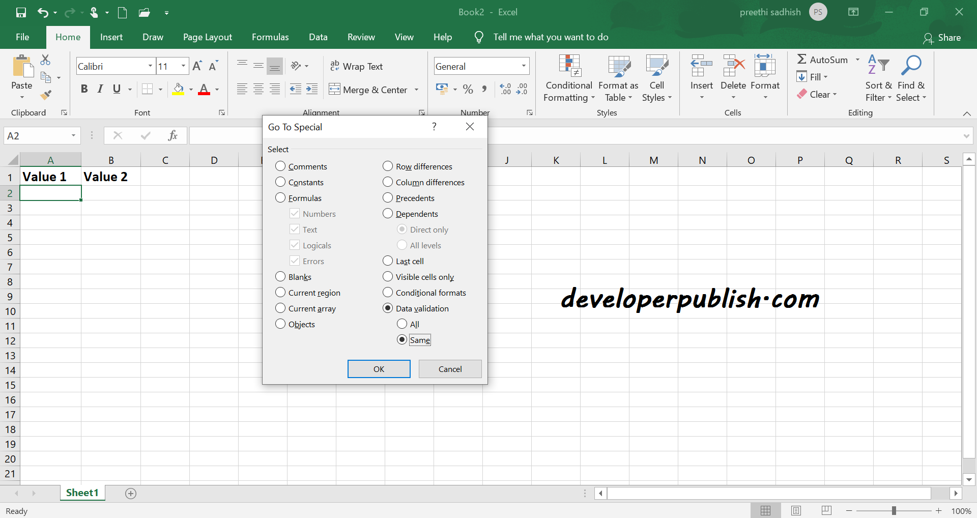 Find Cells With Data Validation In Microsoft Excel Excel Tutorials