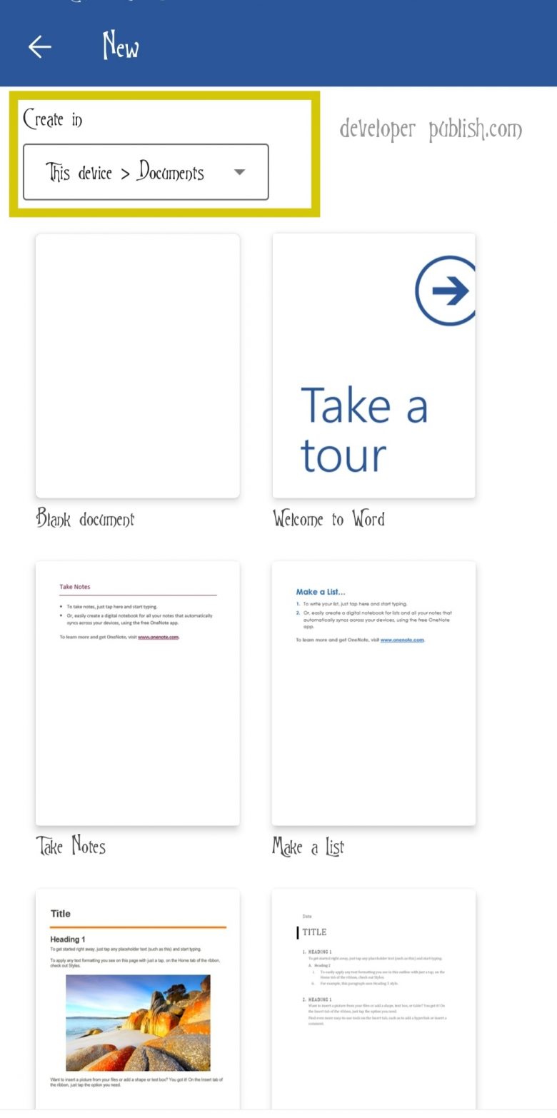 How to Use Microsoft Word on Mobile Device? | Microsoft Word