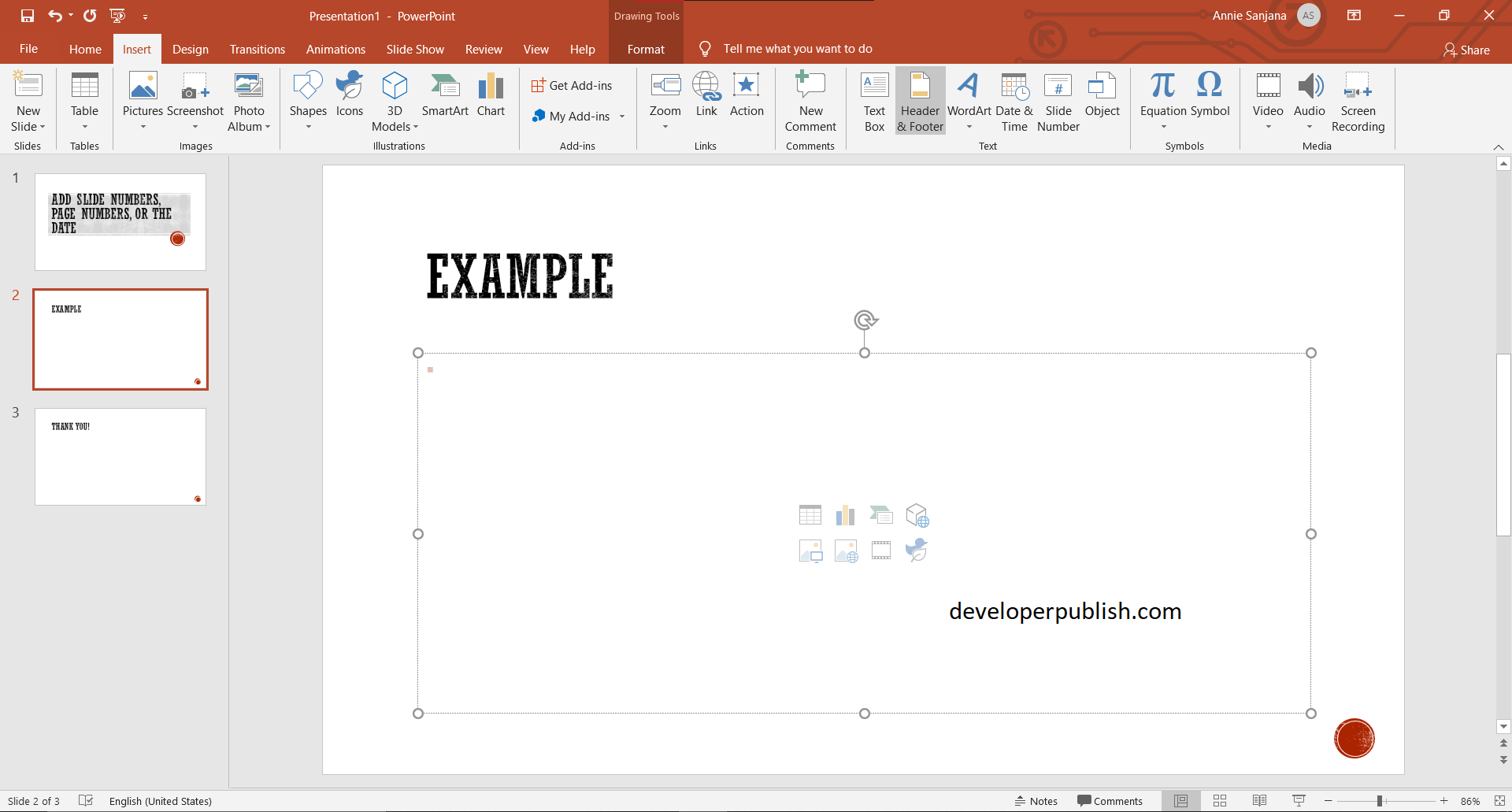 How to Add Slide Numbers, Page Numbers, or Date in PowerPoint?