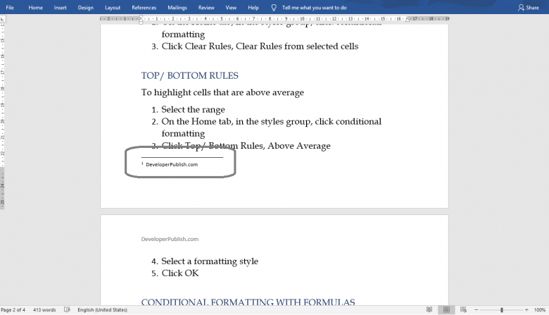 How to Insert Footnotes and Endnotes in Word ? | Word Tutorials