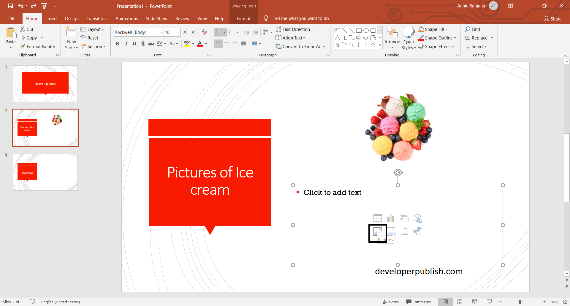 Insert picture in PowerPoint | Microsoft PowerPoint Tutorials