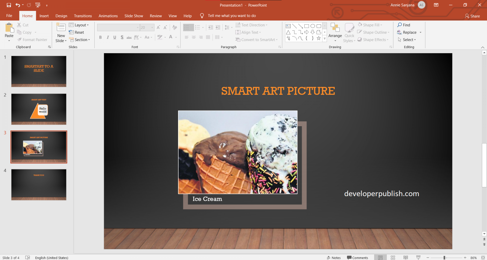 Add SmartArt to a slide in PowerPoint | PowerPoint Tutorials