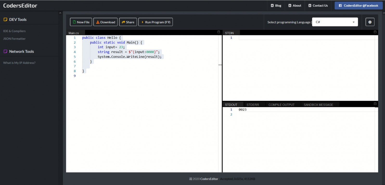 C# - How to Convert int to string with padding zeros?