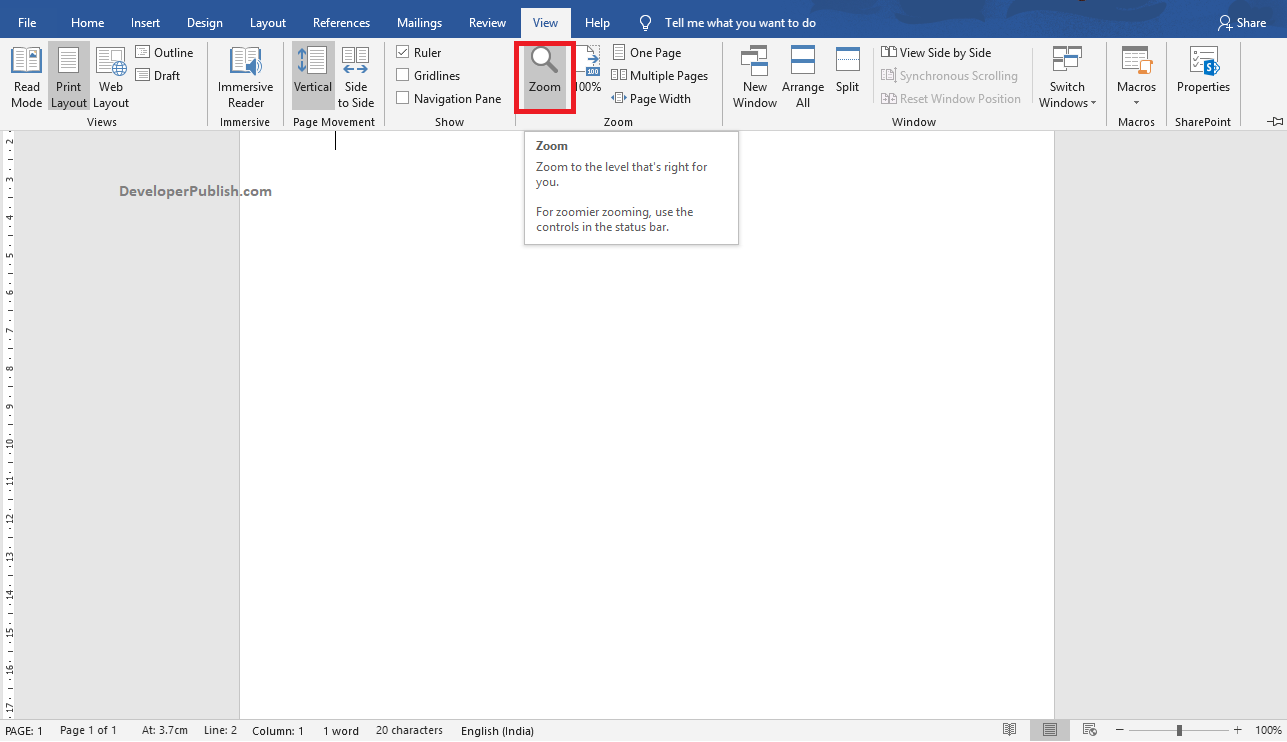 How to Make Text look larger or smaller in Word? | Word Tutorials