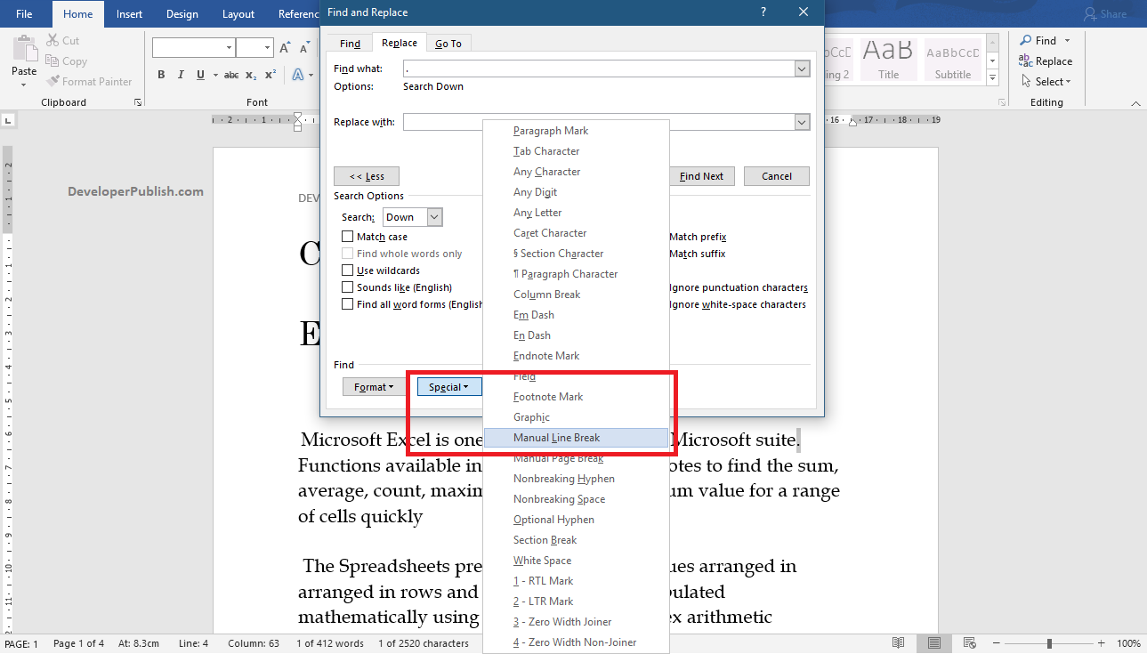 How to Split Two paragraphs from One in Word? - Word Tutorials