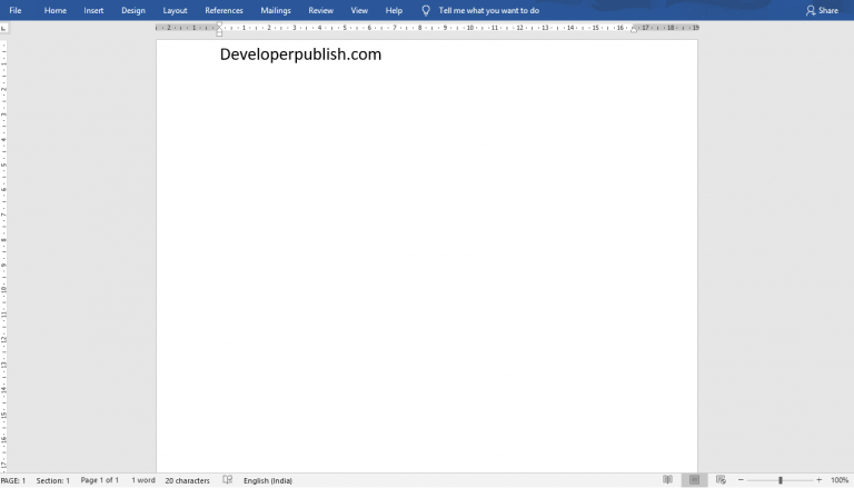 Status Bar in Microsoft Word | Microsoft Word Tutorials