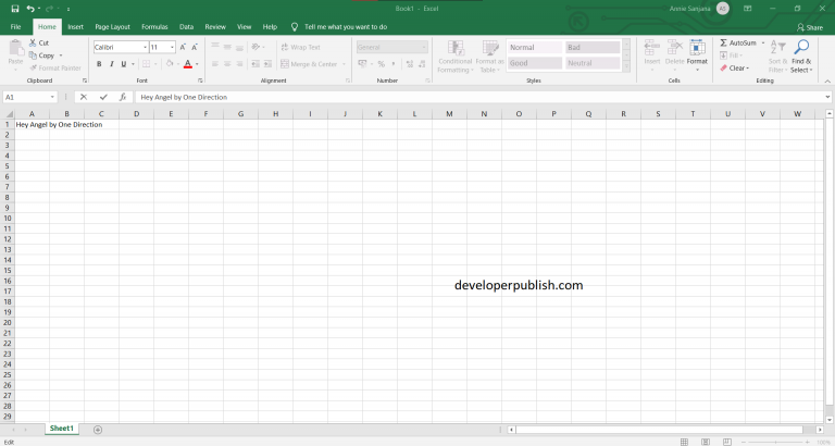 How to Enter multiple lines in a single cell in Excel?