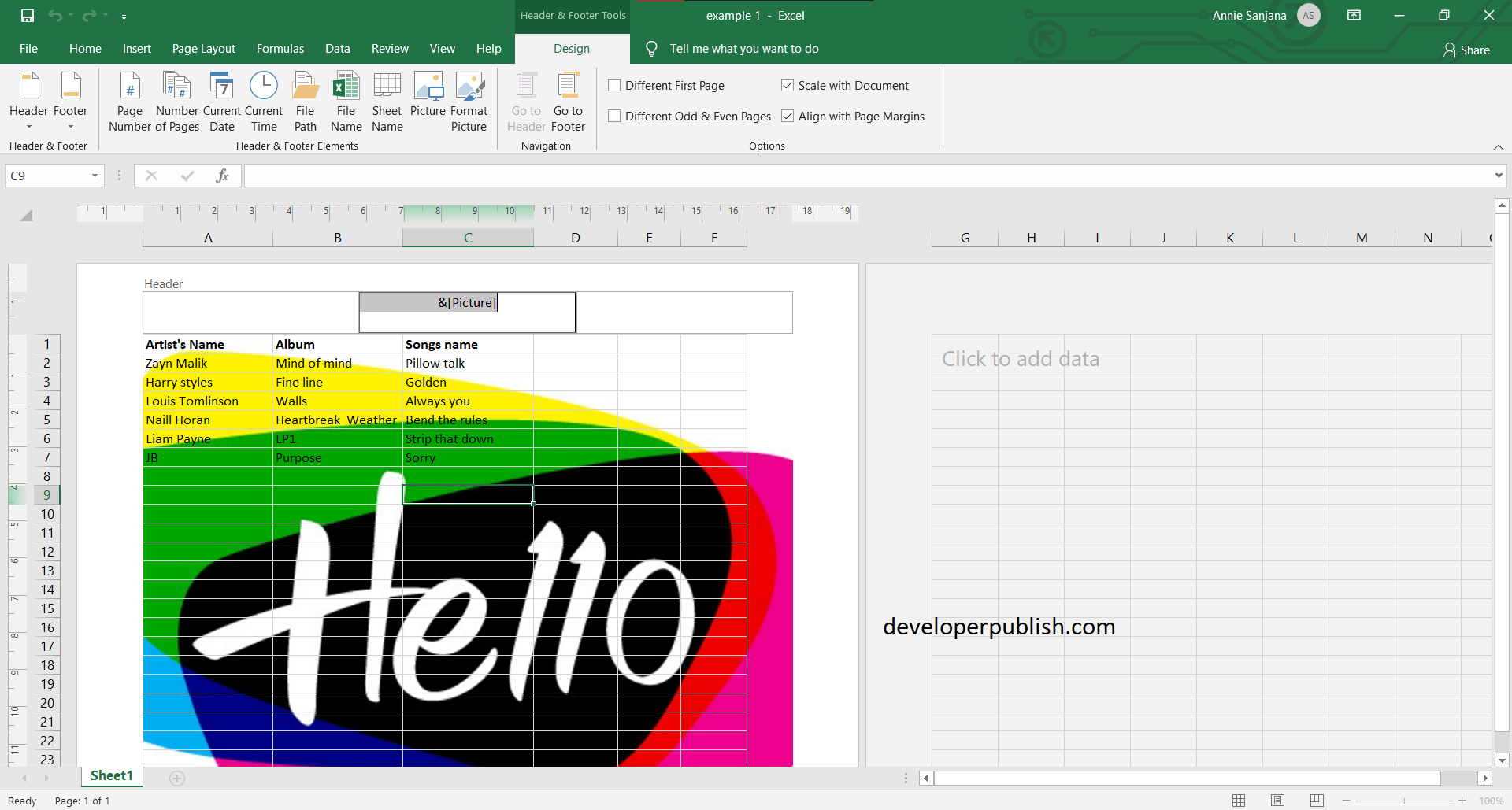 Add A Watermark In Excel Excel Bank2home