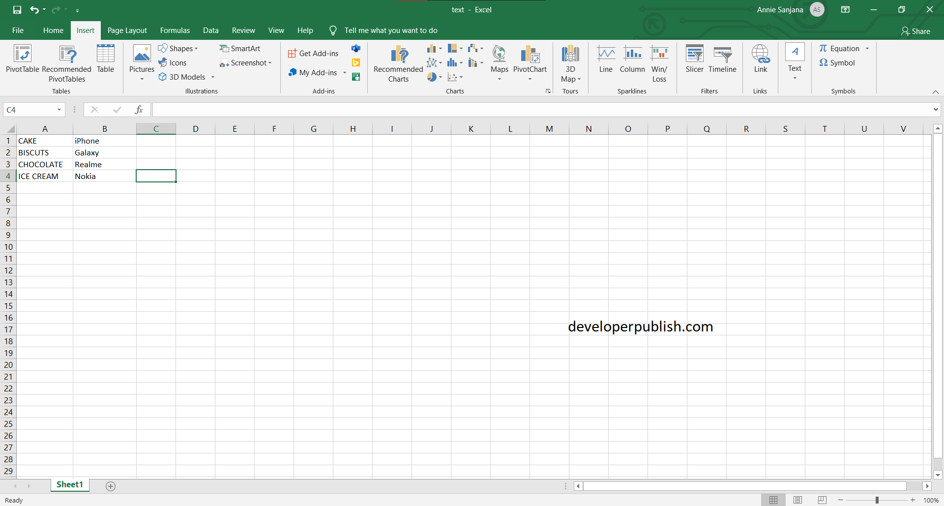 How To Insert Maps In Excel DeveloperPublish Tutorials