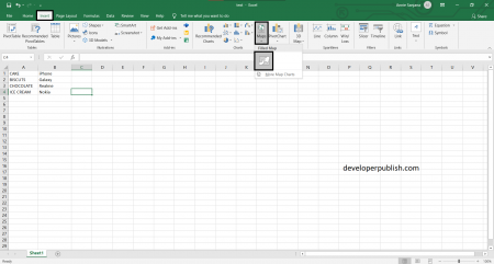 How to Insert Maps in Excel? - DeveloperPublish Tutorials