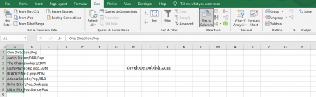 Convert Text to Columns Wizard in Excel - Excel Tutorials
