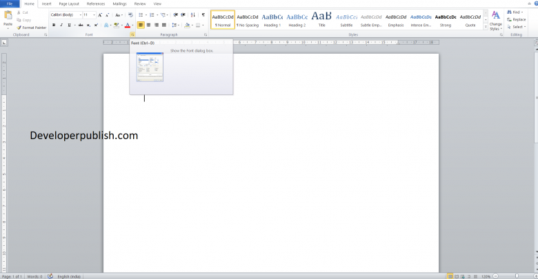 Dialog box & Launchers in Microsoft Word - DeveloperPublish
