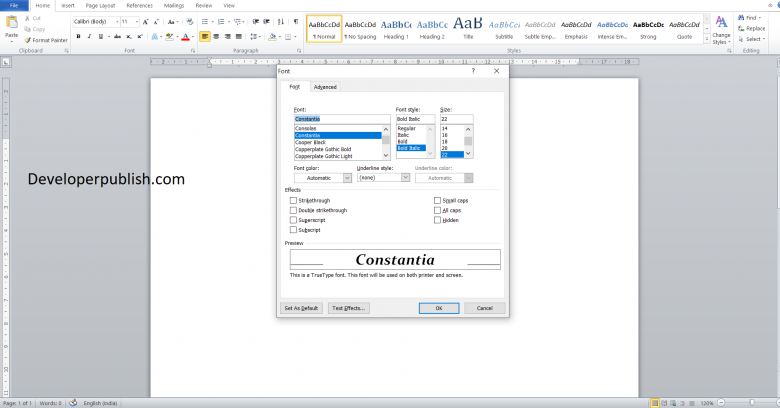 Dialog box & Launchers in Microsoft Word - DeveloperPublish