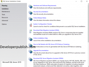 Download & Installing SQL SERVER 2019 Developer Edition for free