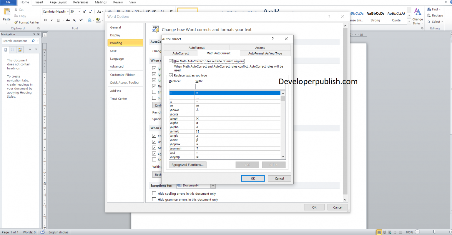 How to Insert micro sign mu (μ) symbol in Word? - Tutorials