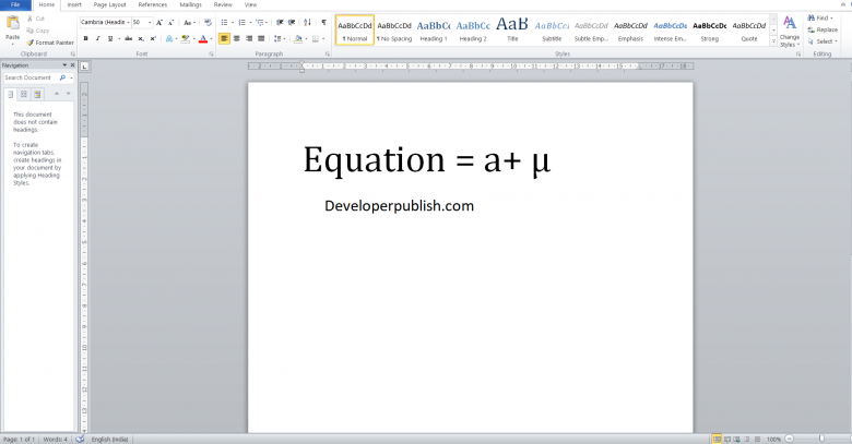 How to Insert micro sign mu (μ) symbol in Word? - Tutorials