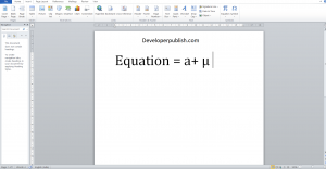 How to Insert micro sign mu (μ) symbol in Word? - Tutorials