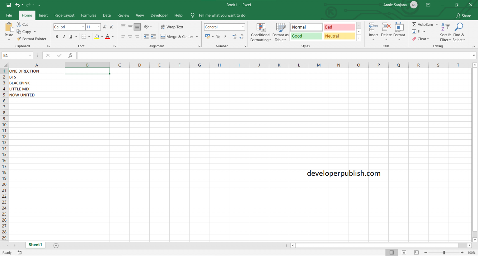 5 Best Ways to Insert a tick symbol and Cross mark in Excel