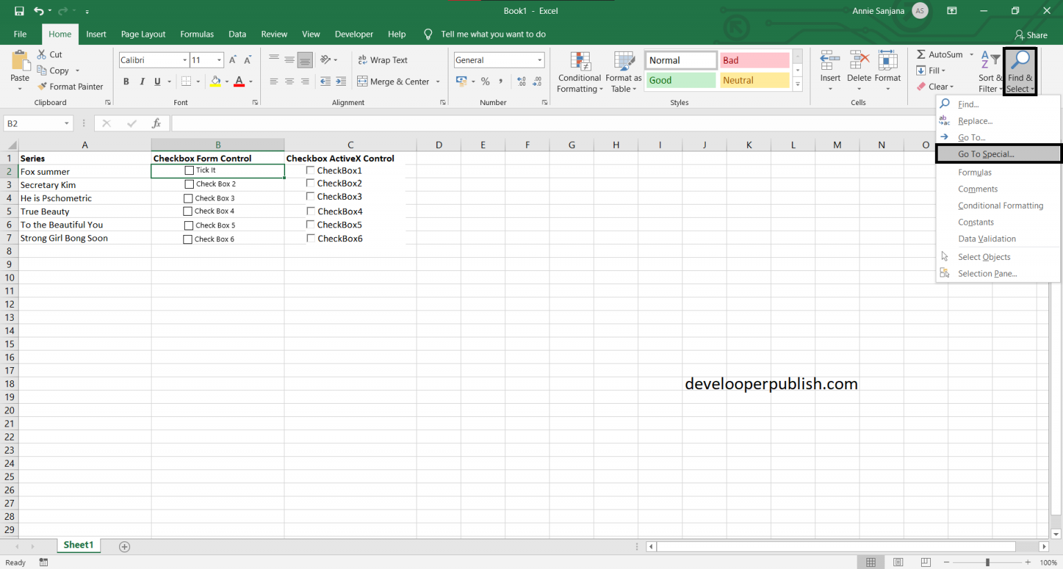 How To Add And Delete Multiple Checkboxes In Excel