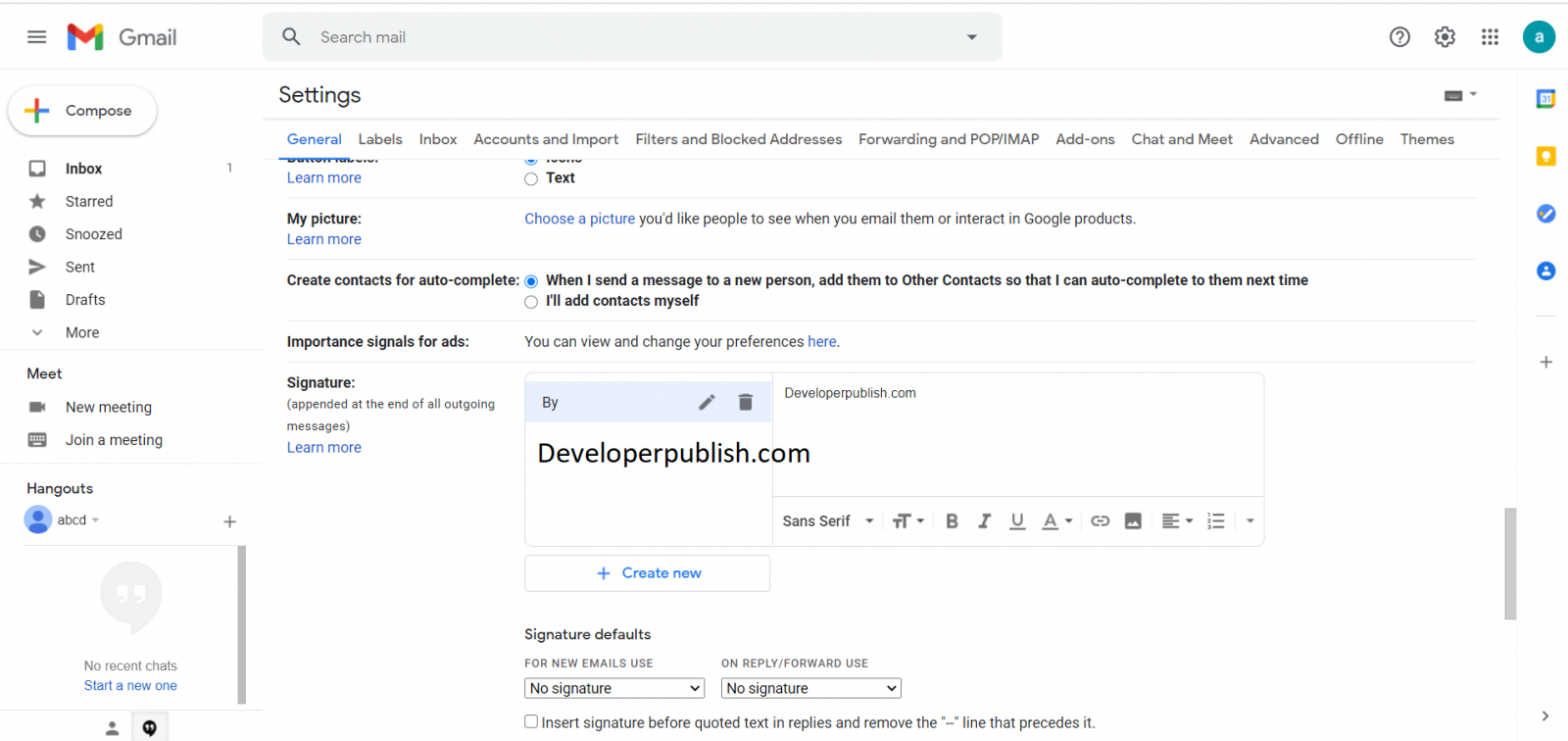 Gmail - Sending Emails - Google Tutorials in DeveloperPublish