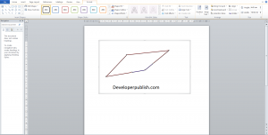 Drawing Canvas in Word - DeveloperPublish Tutorials