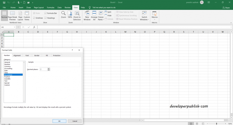 Macro Recorder in Microsoft Excel - Developer Publish