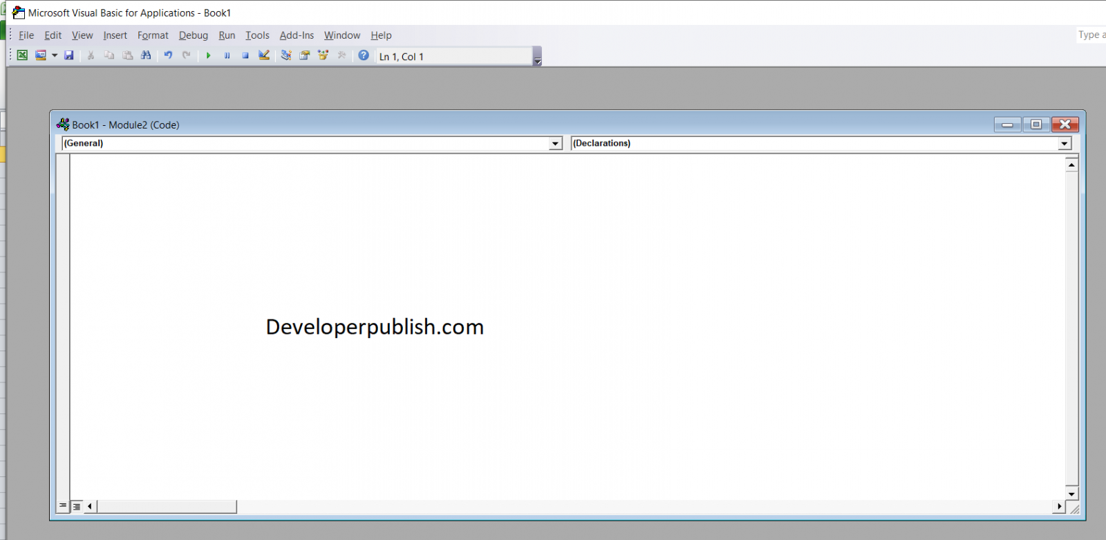 Saving Files in Excel VBA - Developer Publish Tutorials