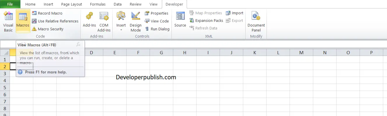 How To Use Formulas In Microsoft Excel VBA Developer Publish