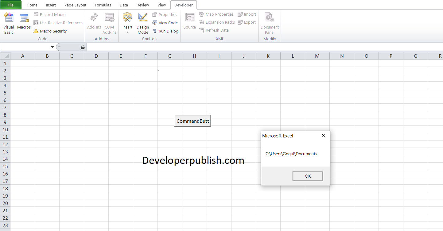 How To Get The File Path And File Name Using Excel VBA 