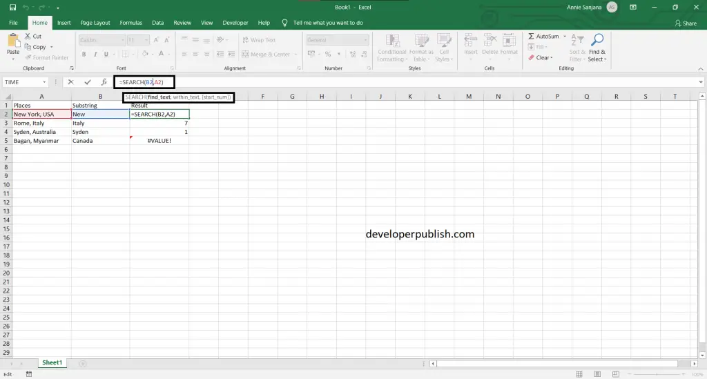 How To Find Cell That Contains Specific Text In Excel 
