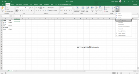 How to Find Blank Cells in Microsoft Excel? - Developer Publish