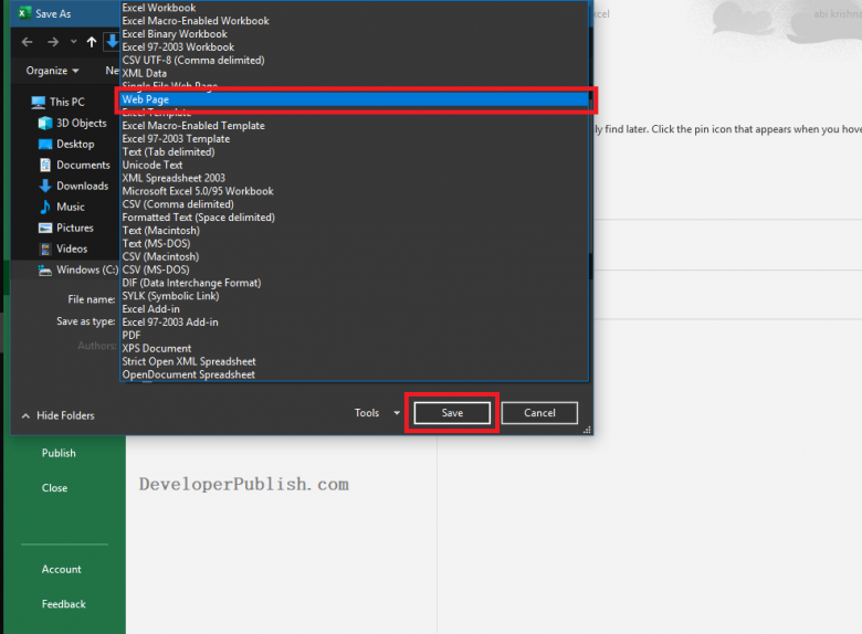 How to Save Excel Chart as Image ? - Excel Tutorials