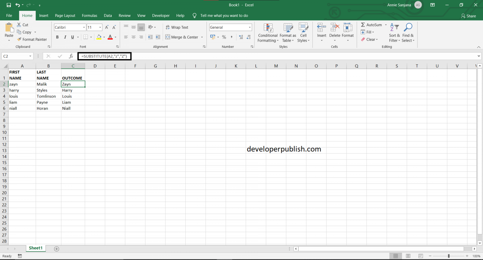 How To Use SUBSTITUTE Function In Microsoft Excel how-to-use-substitute-function-in-microsoft-excel