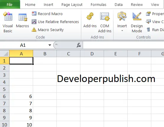 How To Count Number Of Sheets In Excel VBA Developer Publish