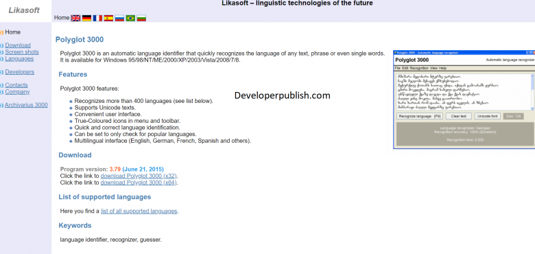 Best Way to Identify the Language of a Text Online